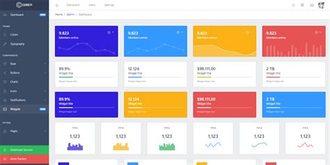Coreui Coded In Flask And Django By Appseed Medium