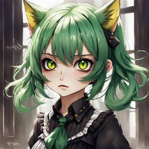Catgirl Ai Generated Artwork Nightcafe Creator