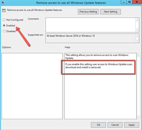 RDS How To Block User Access To Windows Update On Windows Server Martinsblog Dk