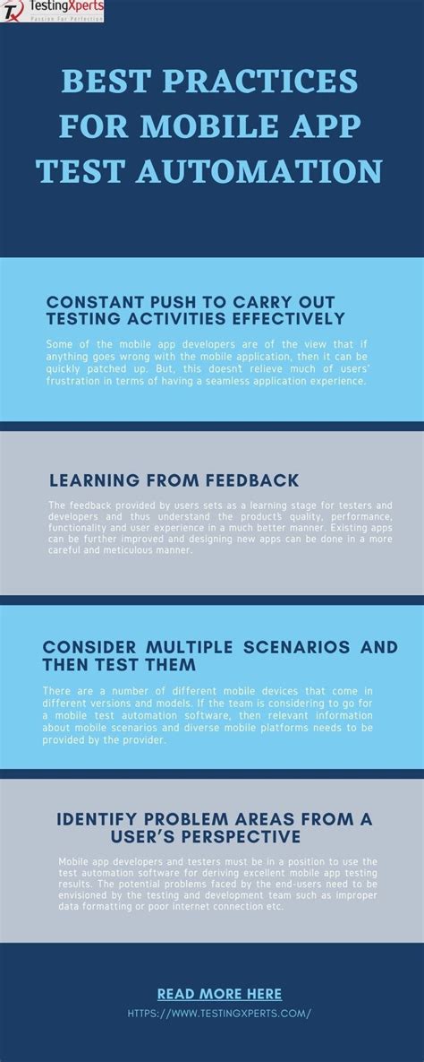 Best Practices For Mobile App Test Automation Mariaa Martin Medium