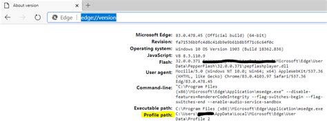 How To Open Ms Edge With Specific Profile With Selenium Webdriver