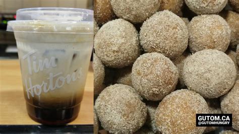 New Tim Hortons Pumpkin Spice Timbits And Pumpkin Spice Cold Brew