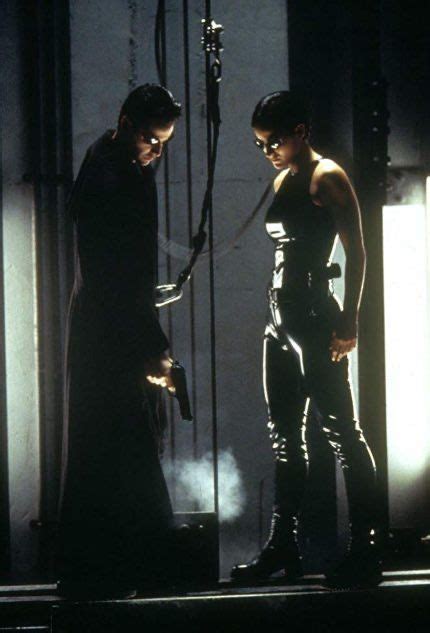 The Matrix Carrie Anne Moss Keanu Reeves The Matrix Movie