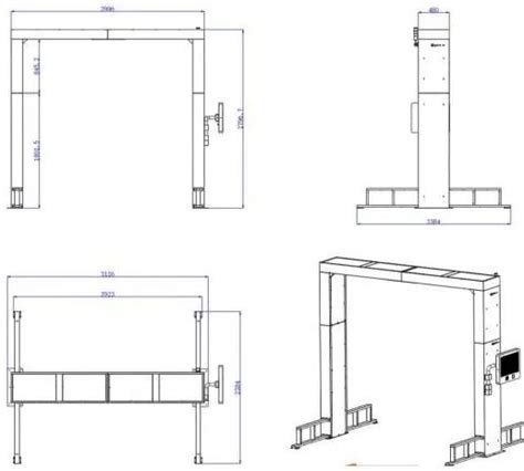 Rfid Smart Inventory Management System Uhf Security Arch Gate Reader For Warehouse Rapid