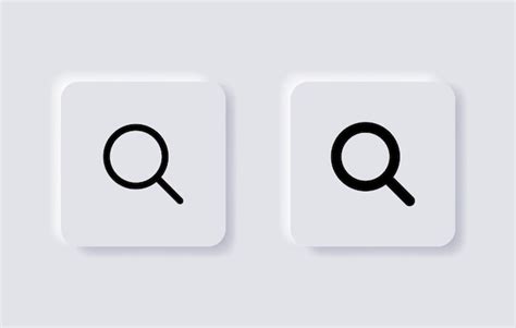 검색 아이콘 돋보기 확대경 기호 돋보기 기호 웹 사이트 웹 앱 Ui 모바일 응용 프로그램 아이콘 프리미엄 벡터