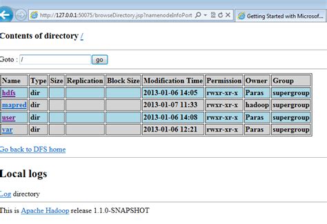 Hadoop File System Name Node Status Windows Insight Extractor Blog