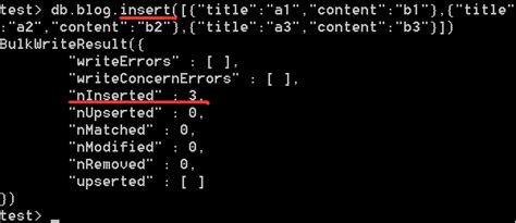 MongoDB学习笔记batchInsert is not a function 十有三博客