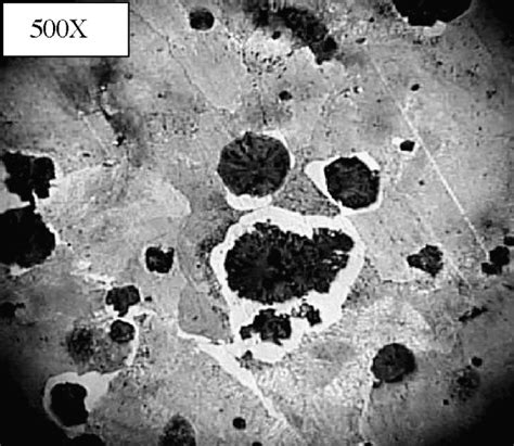 Microstructure Of Nodular Cast Iron Gs51 Download Scientific Diagram