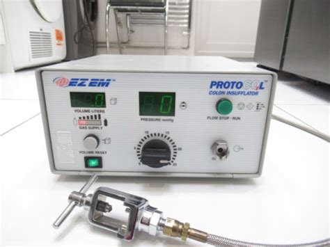 EZ EM PROTOCOL CO2 COLON INSUFFLATOR AUTOMATED CARBON DIOXIDE