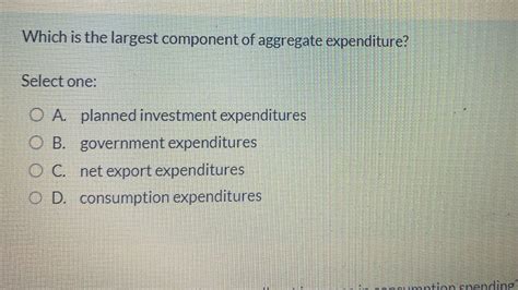 Solved Which Is The Largest Component Of Aggregate