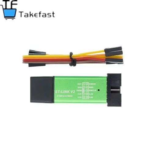 Stlink Simulateur De Téléchargement Et Programmation Stm32 1 Pièce St Link V2 Mini Stm8