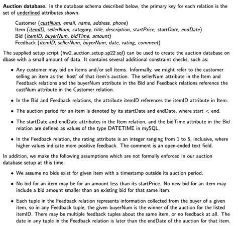 Solved Sql Query Action Database Here Is Background About My
