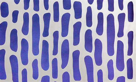 흰색 배경에 추상적인 파란색 기하학적 모양 길쭉한 방울로 구성 0명에 대한 스톡 사진 및 기타 이미지 0명 개념 거친 Istock