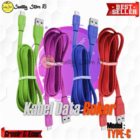 Jual Kabel USB Type C Kabel Charger Kabel Data Type C Shopee Indonesia