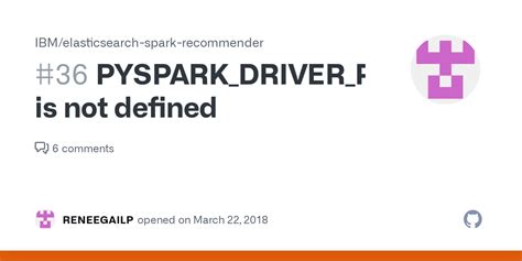 Pyspark Driver Python Is Not Defined Issue Ibm Elasticsearch Spark Recommender Github
