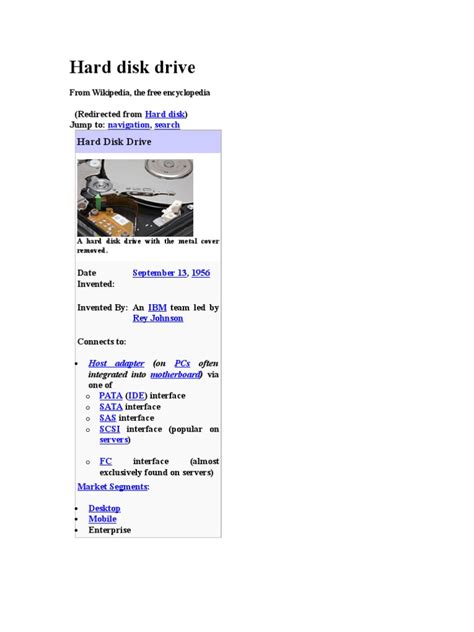 hard disk drive pdf hard disk drive disk storage