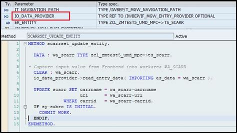 Odata Service With Update Delete And Modify Operation Sapcodes