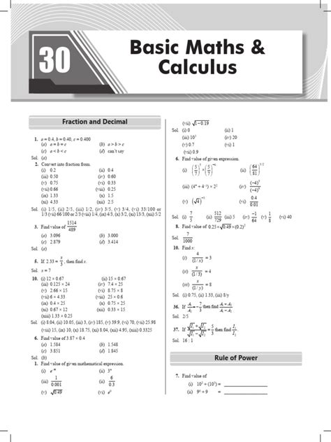 Basic Math Assignments Pdf Mathematics Arithmetic