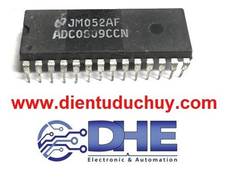 ADC0809 Chuyển đổi Analog sang Digital 8bit LINH KIỆN ĐIỆN TỬ ĐỨC HUY 29A BÙI XUÂN PHÁI