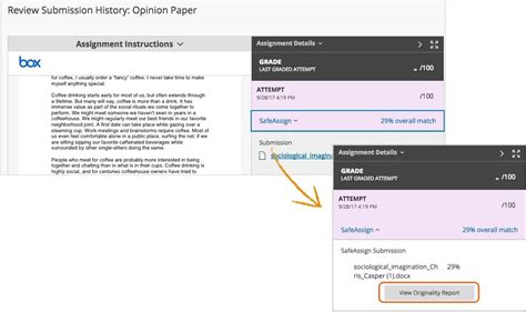 Submit With Safeassign