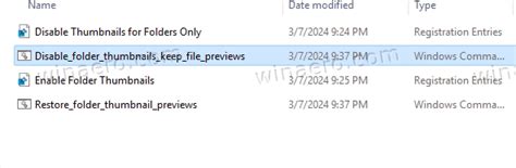 How To Disable Thumbnail Previews For Folders Only In File Explorer