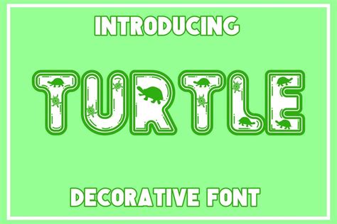 Turtle Font