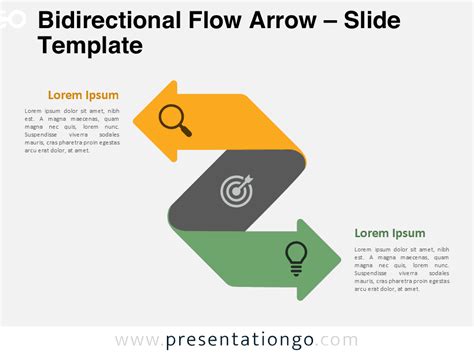 Bi Direction Arrow Shapes For Powerpoint