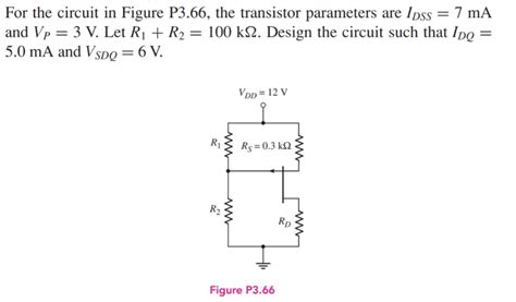 Solved For The Circuit In Figure P The Transistor Chegg