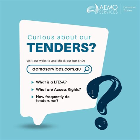 Aemo Services On Linkedin Energytransition Tenders Faq Aemoservices