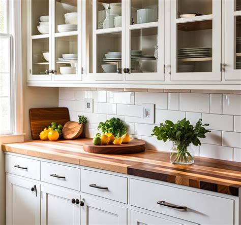 The Complete Guide To Styling White Cabinets And Butcher Block Countertops Corley Designs