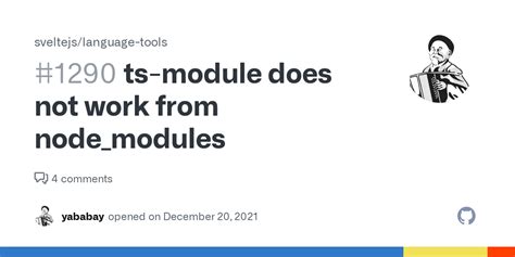 ts module does not work from node modules · issue 1290 · sveltejs
