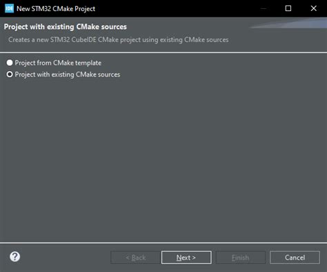 import cmake with presets similar cubemx cmake g stmicroelectronics community