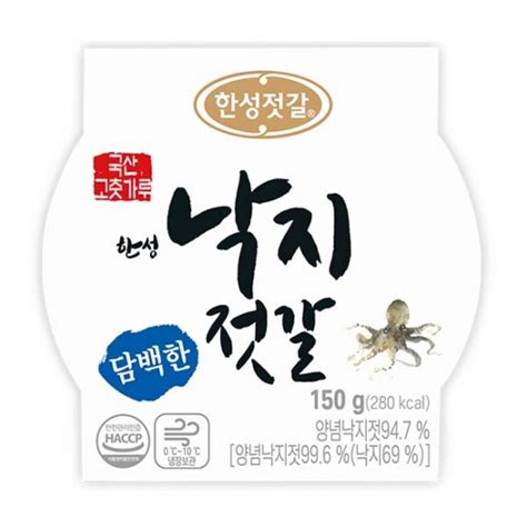 한성 낙지젓갈 150g 전체 제품
