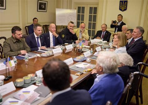 Зеленський зустрівся з провідними бізнесменами США