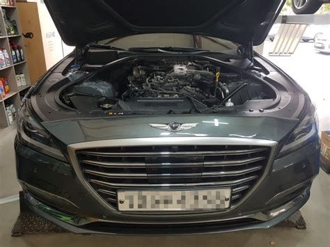 제네시스 G80 미세 진동 미세 떨림 흡기 밸브 호두 가루 클리닝 점화 플러그 점화 코일 바깥 벨트 세트 프레스톤 부동액 각종 개스킷 교환 네이버 블로그