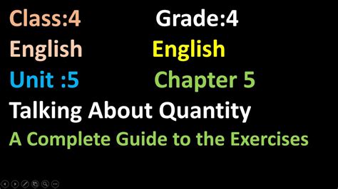 Class 4 English Unit 5 Grade 4 English Unit 5 Class 4 English Chapter 5 Youtube