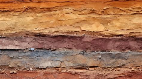 Exploring The Composition Of Soil Layer Structure Color And Texture Background Ground Texture