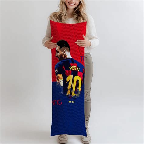 ᐉ Подушка обіймашка Дакімакура Мессі 120х40 см • Краща ціна в Києві Україні • Купити в Епіцентр