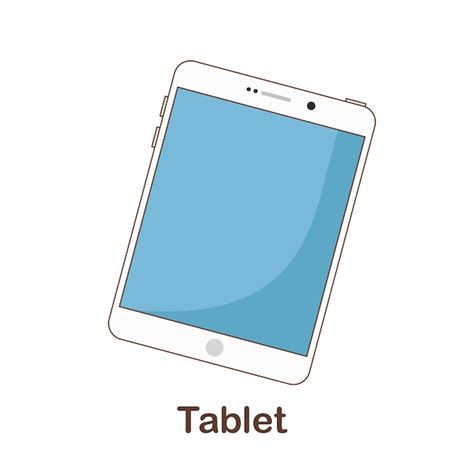 Tablet Outlined Vectors And Illustrations For Free Download Freepik