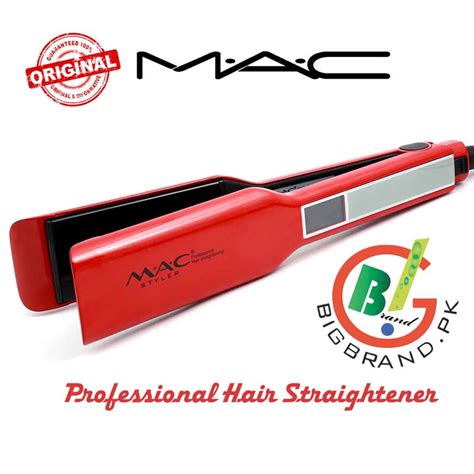 New Original Mac Styler Professional Hair Straightener With Leather Pouch
