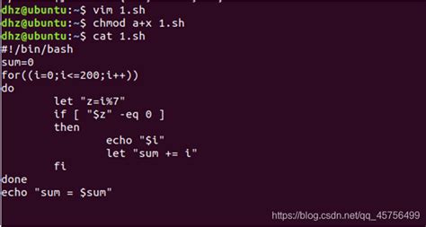 Linux实验报告四 Shell编程shell编程实验报告 Csdn博客