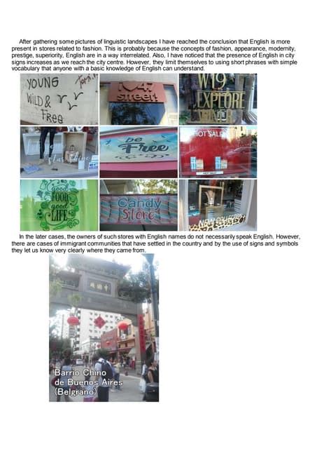 Linguistic Landscapes Reflection Solange Cortese Pdf