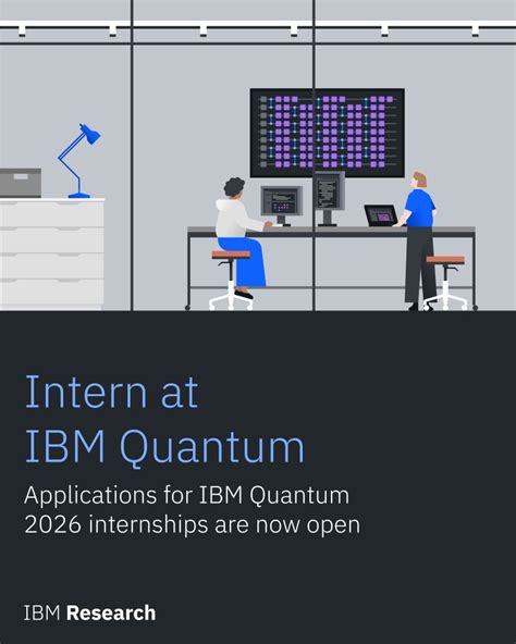Applications For Ibm Quantum 2026 Internships Are Now Open Ibm