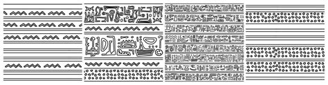 Hieroglyphics Pattern Vector Art Icons And Graphics For Free Download