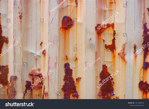 Rust Container Wall Caused By Packing Stock Photo Shutterstock