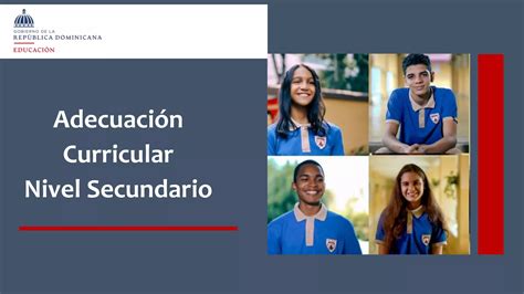 Presentación Adecuación Curricular Curricular Del Nivel Secundario20873