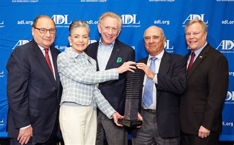 David Strassler M B A 11 Honorary Trustee And Clark Champion Receives Adl Honor For