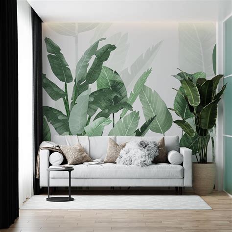 Купити шпалери Піря та листя за низькою ціною в інтернет магазині в Україні