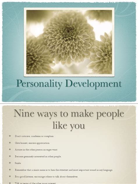 Meaning And Definition Of Personality Development Pdf