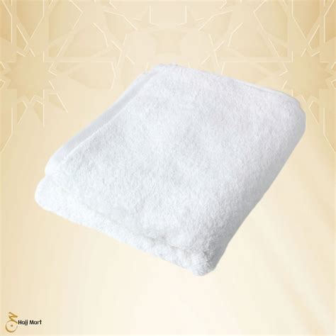 White Bath Towel For Hajj Hajj Mart Bd